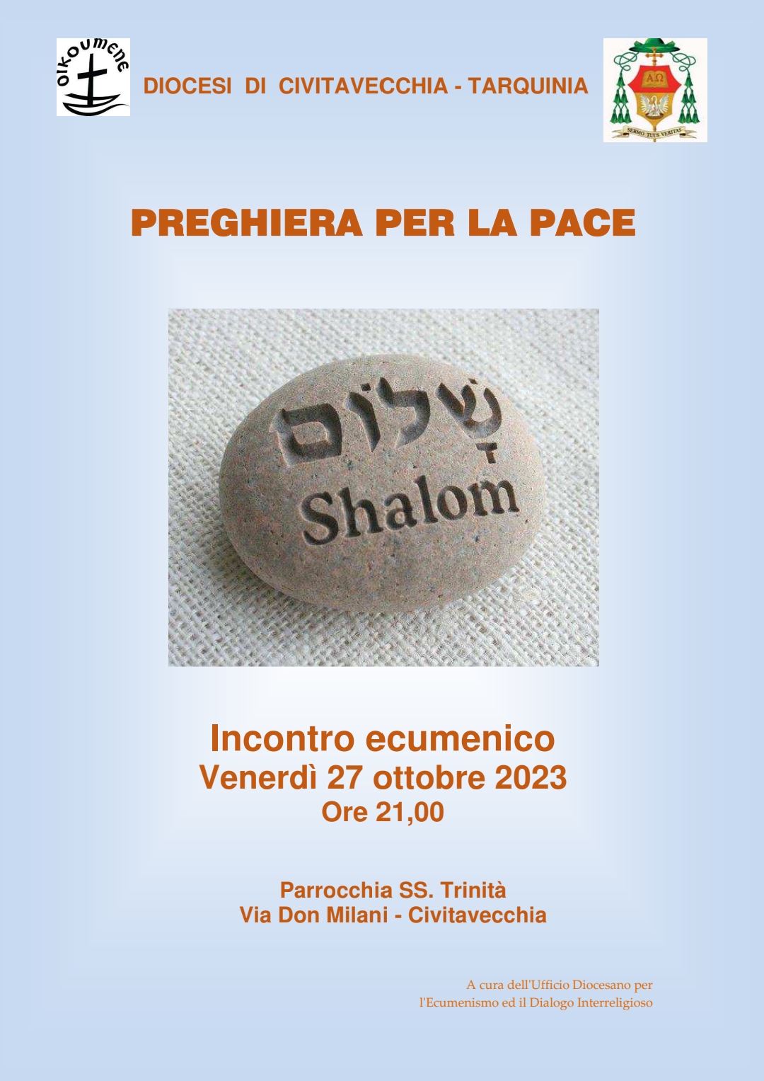 Preghiera Ecumenica - Caritas Italiana